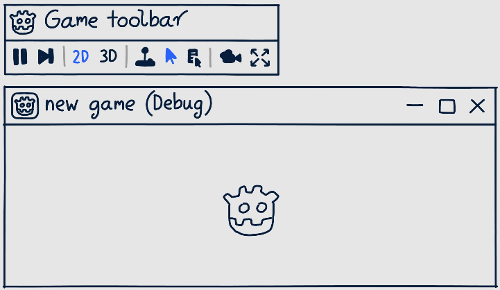 Add support for embedding the game window in the editor · Issue #7213 · godotengine/godot ...