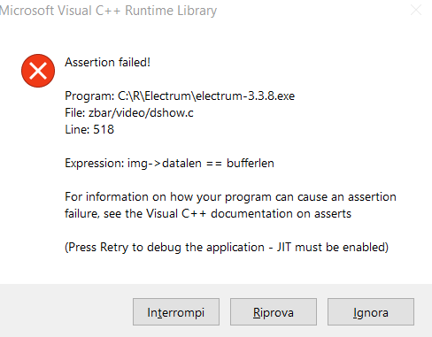 QR code reader · Issue #6195 · spesmilo/electrum · GitHub