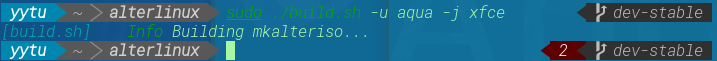 AlterISOで[build.sh] Info Building mkalteriso...と表示された後に終了される · Issue #115 · FascodeNet ...