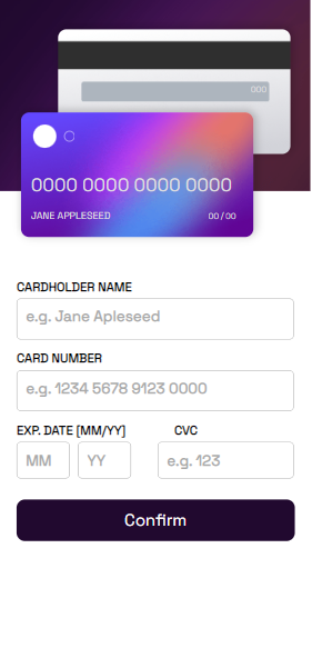 GitHub - lienadochuko/Interactive-card-details: Interactive card details form challenge on ...