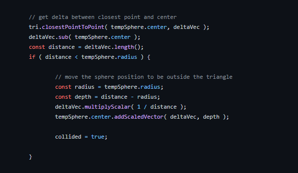 HELP: Physics · Issue #469 · gkjohnson/three-mesh-bvh · GitHub