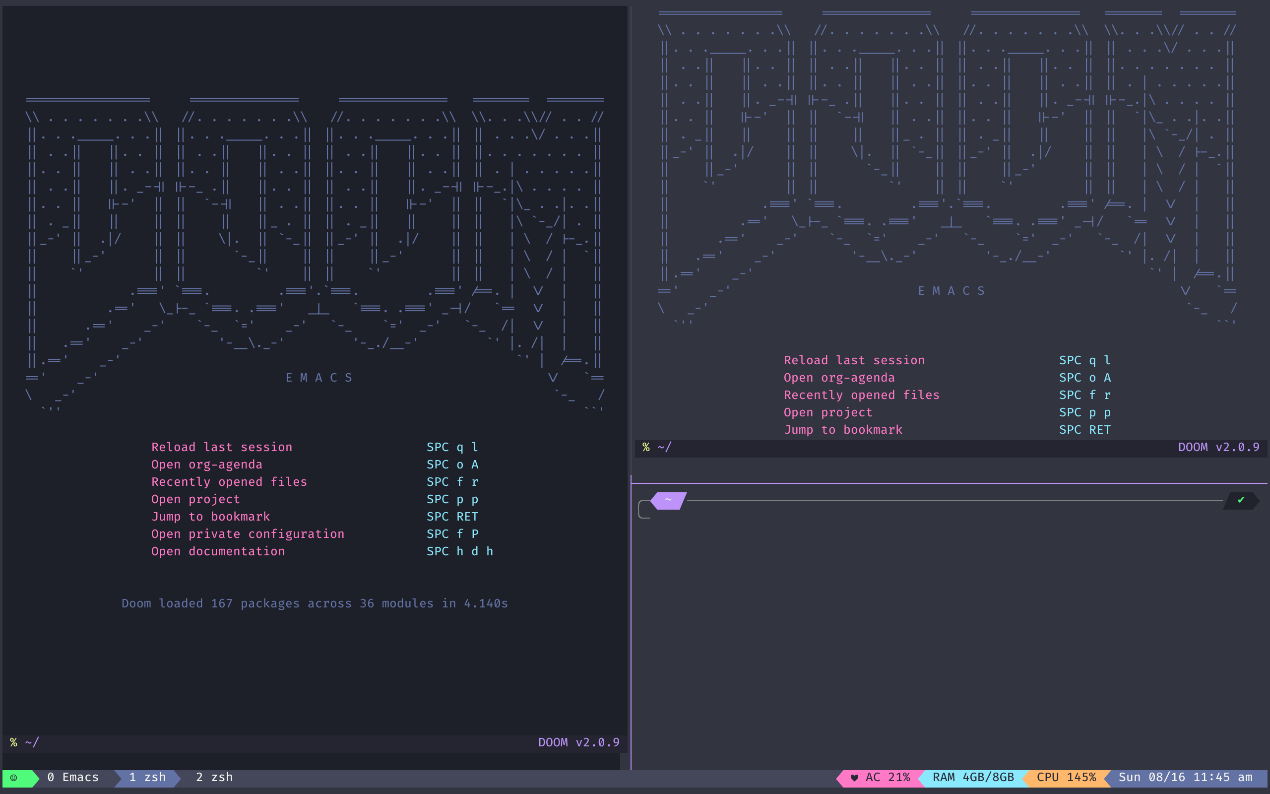 Different background color between emacsclient -nw and emacs -nw · Issue #3761 · doomemacs ...