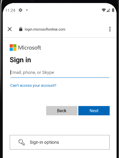 Azure Ad B2c Incorrect Login Page Being Shown · Issue 742 · Formidablelabs React Native App