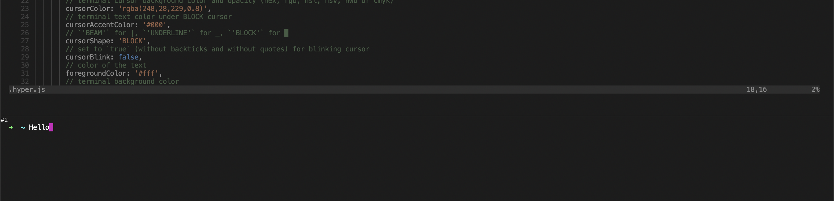Changing padding between panels · Issue #6917 · vercel/hyper · GitHub Changing padding between panels · Issue #6917 · vercel/hyper · GitHub