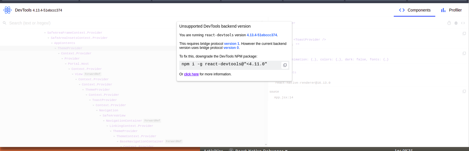 Can not inspect elements · Issue #612 · jhen0409/react-native-debugger · GitHub