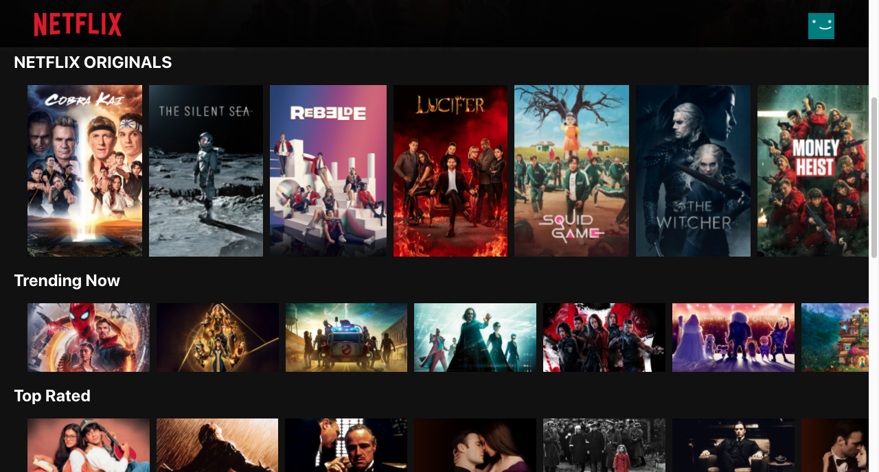 GitHub - sapla1125/netflix-clone: Netflix Clone Web App using REACT and ...