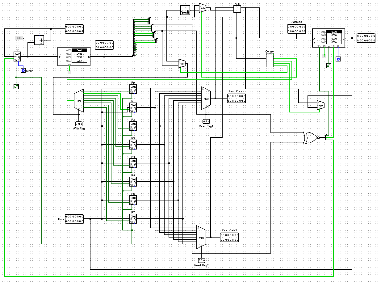GitHub - enesdurmus/16bit_Datapath