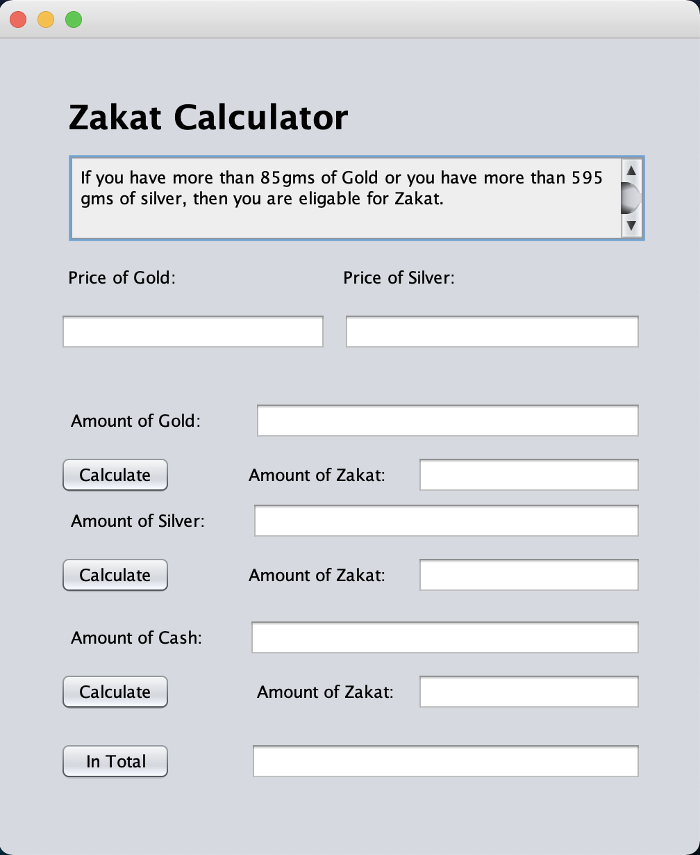 GitHub - Masumiub/Zakat_Calculator_java: Simple Zakat Calculator using java.