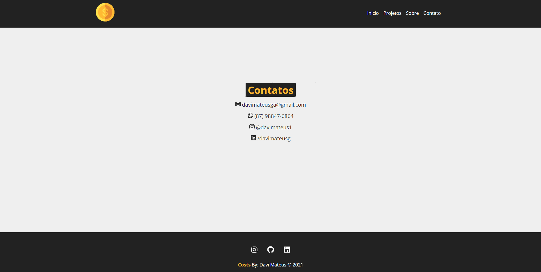 GitHub - davimateus1/GerenciadorDeProjetos: O Costs é um gerenciador de projetos que faz com que ...