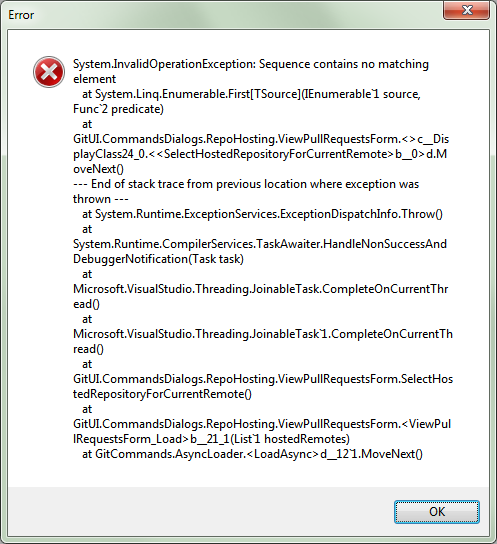 Error when fetching pull requests from repo without PRs · Issue #7250 · gitextensions ...