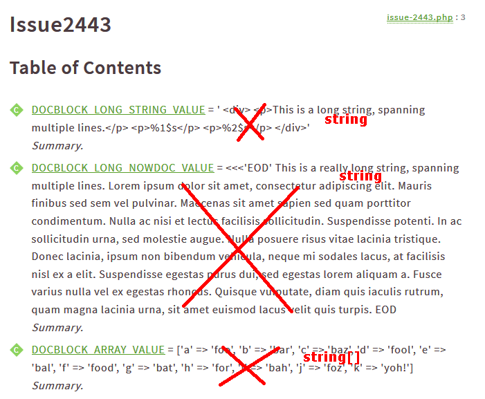 3.0.0: Suggestion: show constant type in TOC instead of value · Issue #2443 · phpDocumentor ...