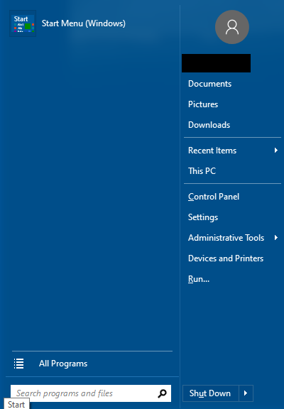 Cannot Pin to start menu v1909 · Issue #270 · Open-Shell/Open-Shell-Menu · GitHub