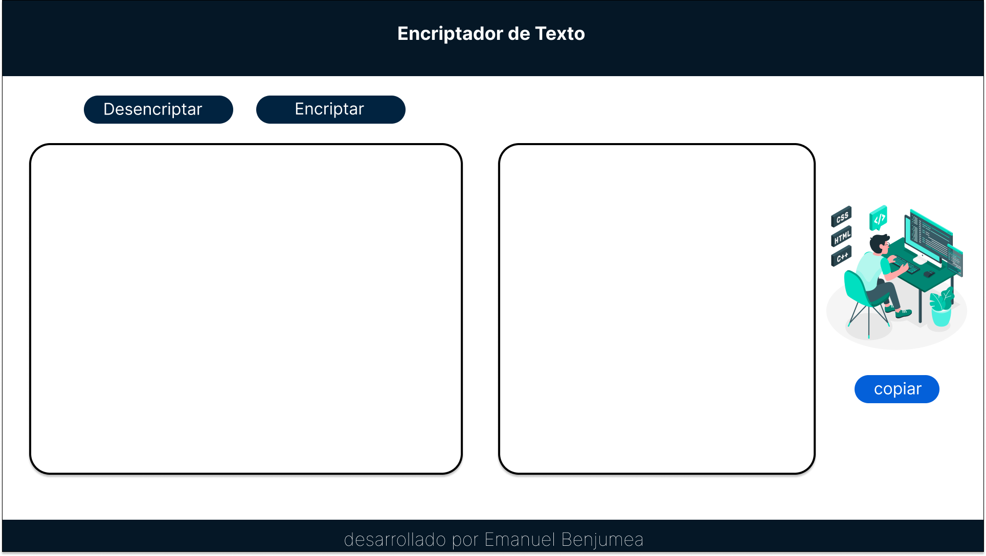 GitHub - emanuel-benjumea/Encriptador-de-Texto: Este decodificador de texto es una herramienta ...