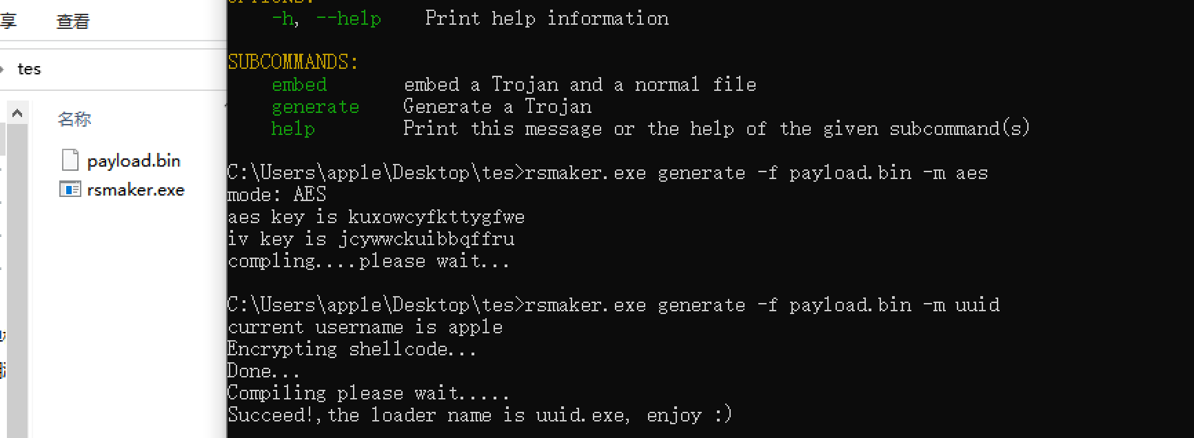 执行时有loader文件夹，执行完后没有生成exe · Issue #4 · raspberryhusky/rsmaker · GitHub