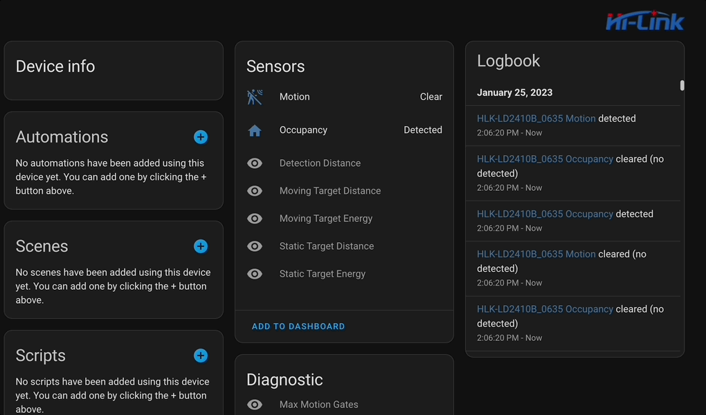 Ld2410b Likely Needs Some Type Of Debouncer In The Library To Avoid Flooding The State Machine