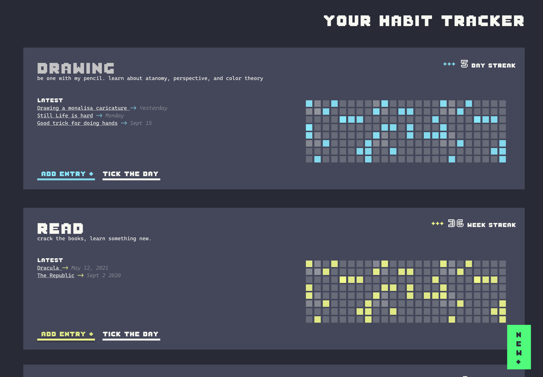GitHub - ad-tra/cron-habit-tracker: Elevate habit tracking with Cron-like scheduling for fine ...