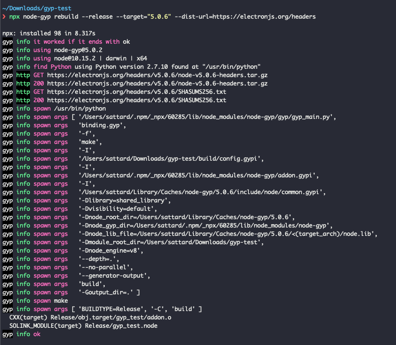 Deprecation Warning When Building Native Addon Since 5x · Issue 19115 · Electronelectron · Github
