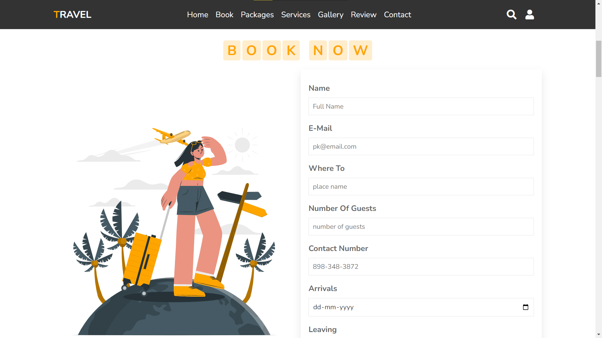 GitHub - prateek6391/tour-travel: Travelling Website project using PHP ...