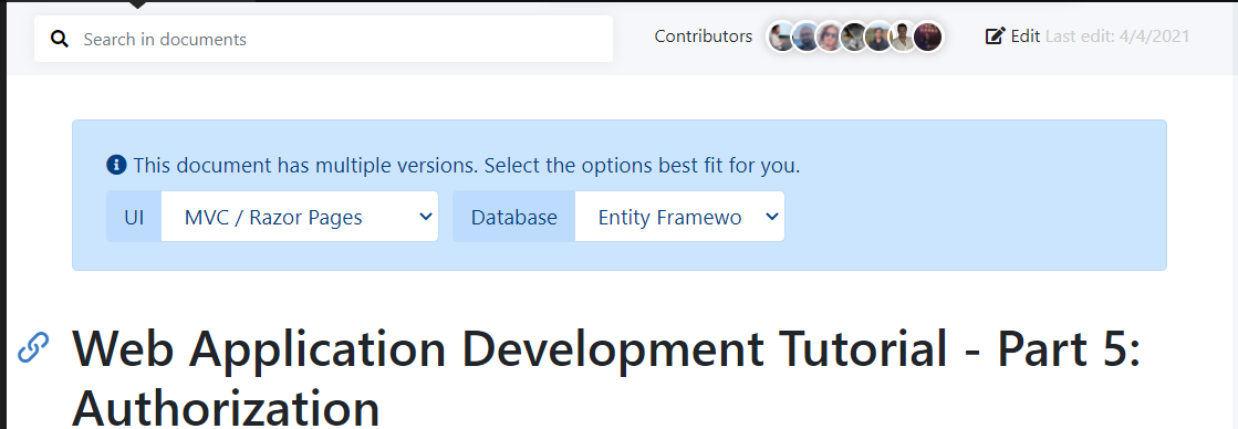 Web Application Development Tutorial Part 5 Authorizationthe Name Column In Books Does Not
