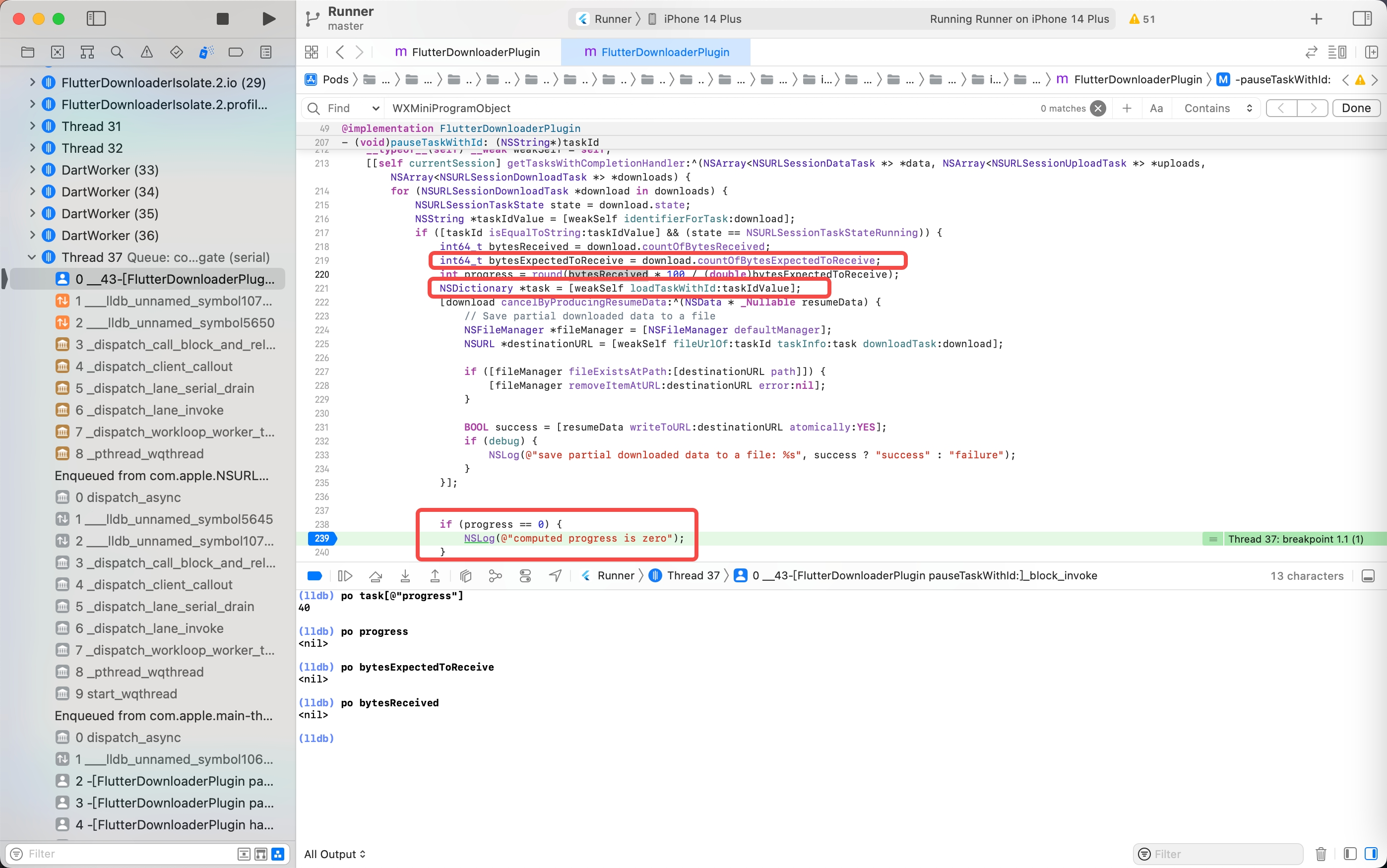 Ios Wrong Progress And Status About Pause · Issue 742 · Fluttercommunity Flutter Downloader