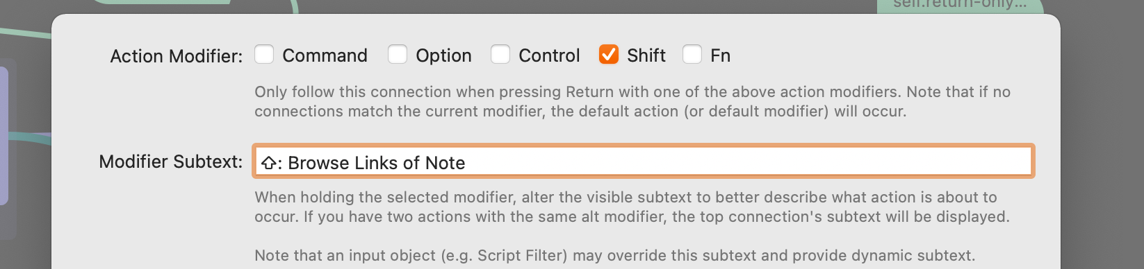 [Bug]: The ⇧ ⏎ command closes the Alfred window without allowing for link browsing · Issue #49 ...