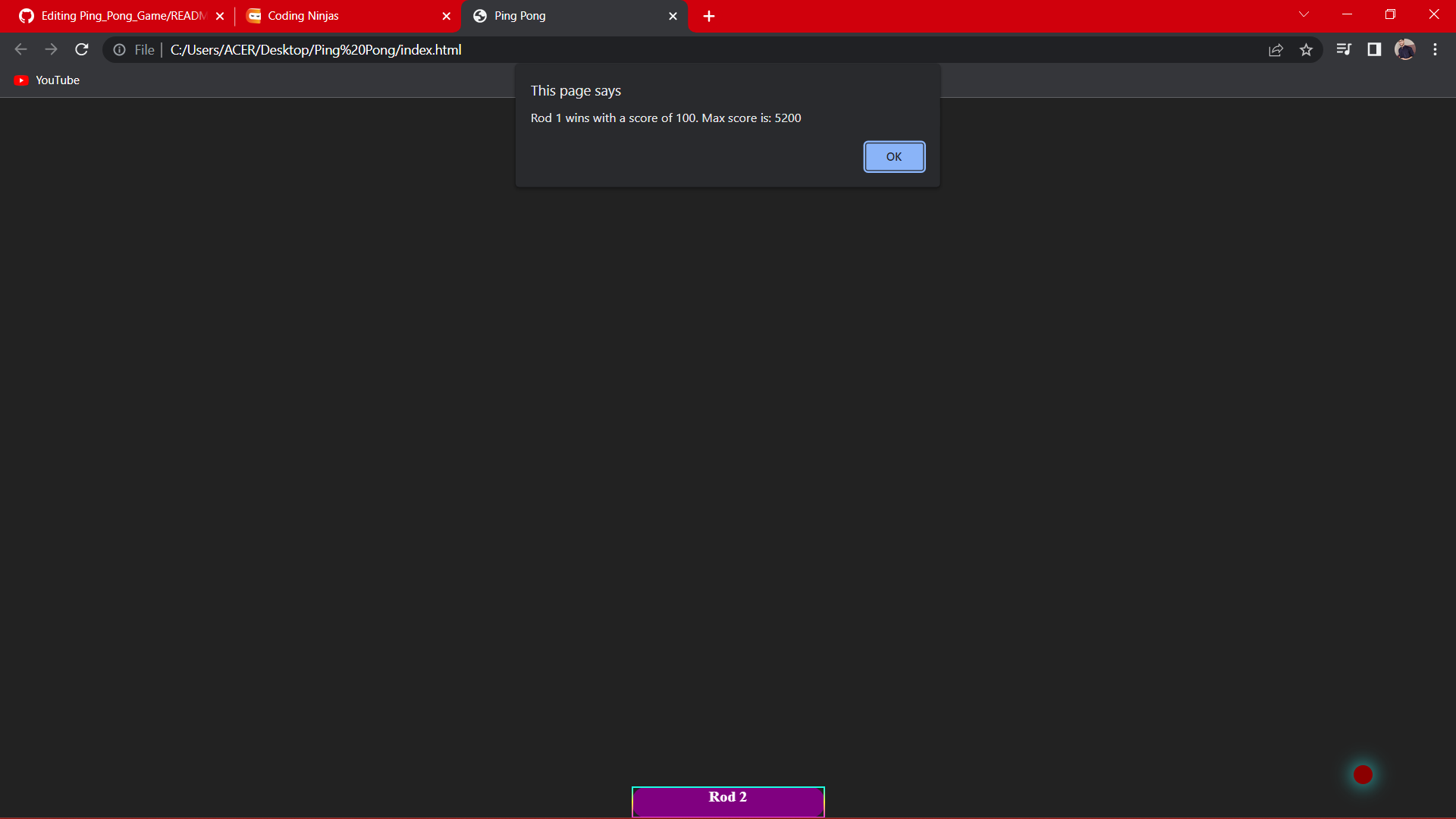 GitHub - AJEETSINGH8139/Ping_Pong_Game: This is the Ping Pong Game ...