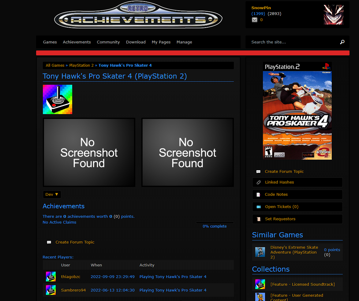 Red error bar on page load/change · Issue #1194 · RetroAchievements/RAWeb · GitHub
