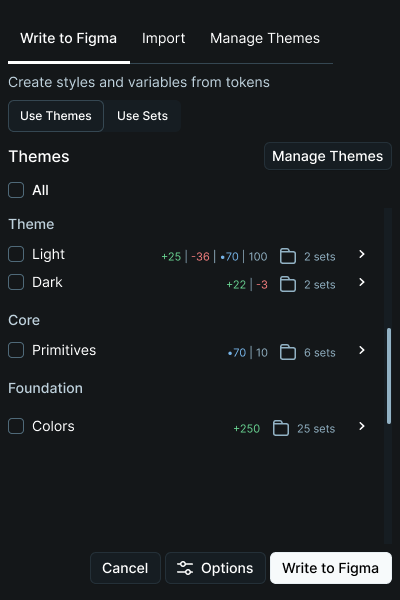 [Enhancement] Creation of variables and styles · Issue #2302 · tokens-studio/figma-plugin · GitHub