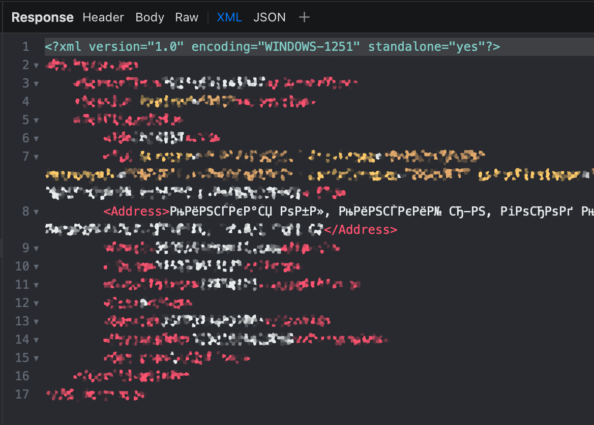 Xml Charset Windows 1251 Issue · Issue 1011 · Proxymanapp Proxyman · Github