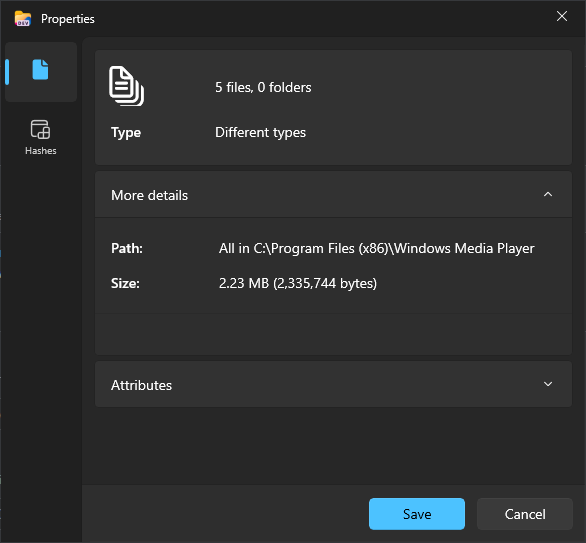 Bug: Hash tab crashes when multiple files are selected. · Issue #11621 · files-community/Files ...