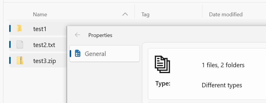 Bug: Archive files are counted as folders · Issue #12605 · files ...