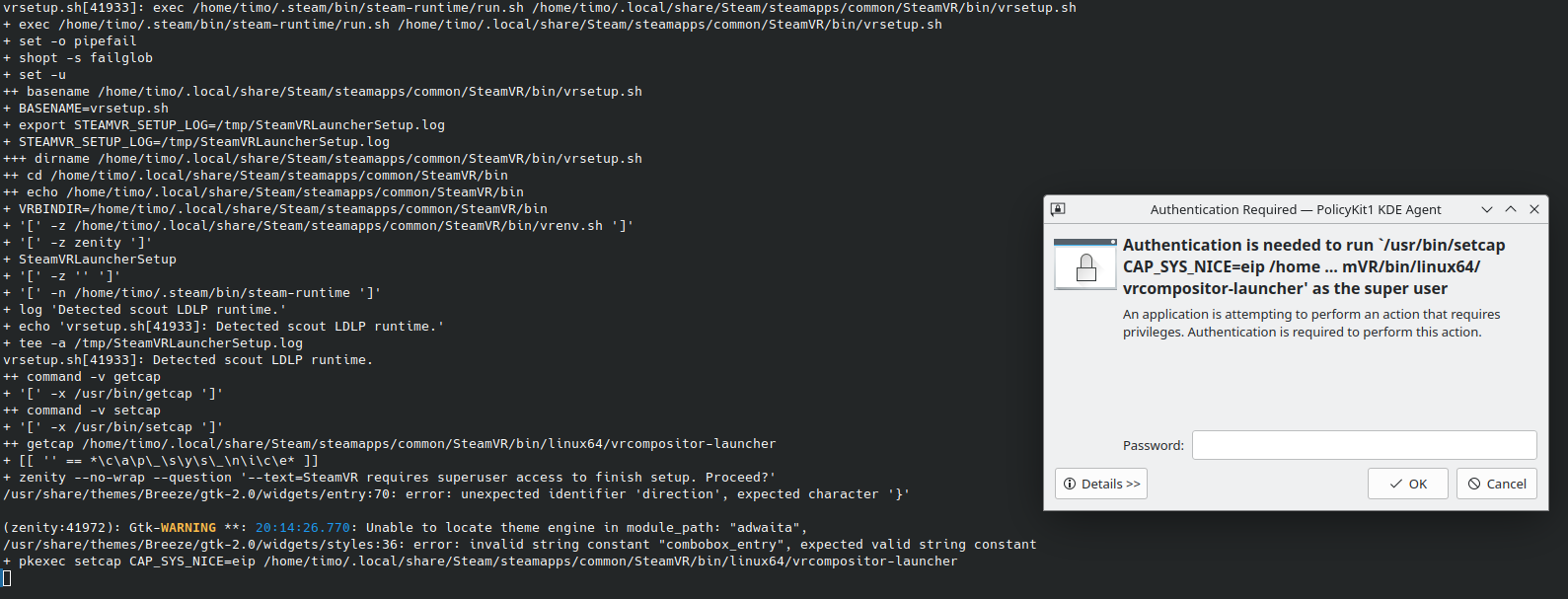 SteamVR beta is not launching · Issue #618 · ValveSoftware/SteamVR-for-Linux · GitHub