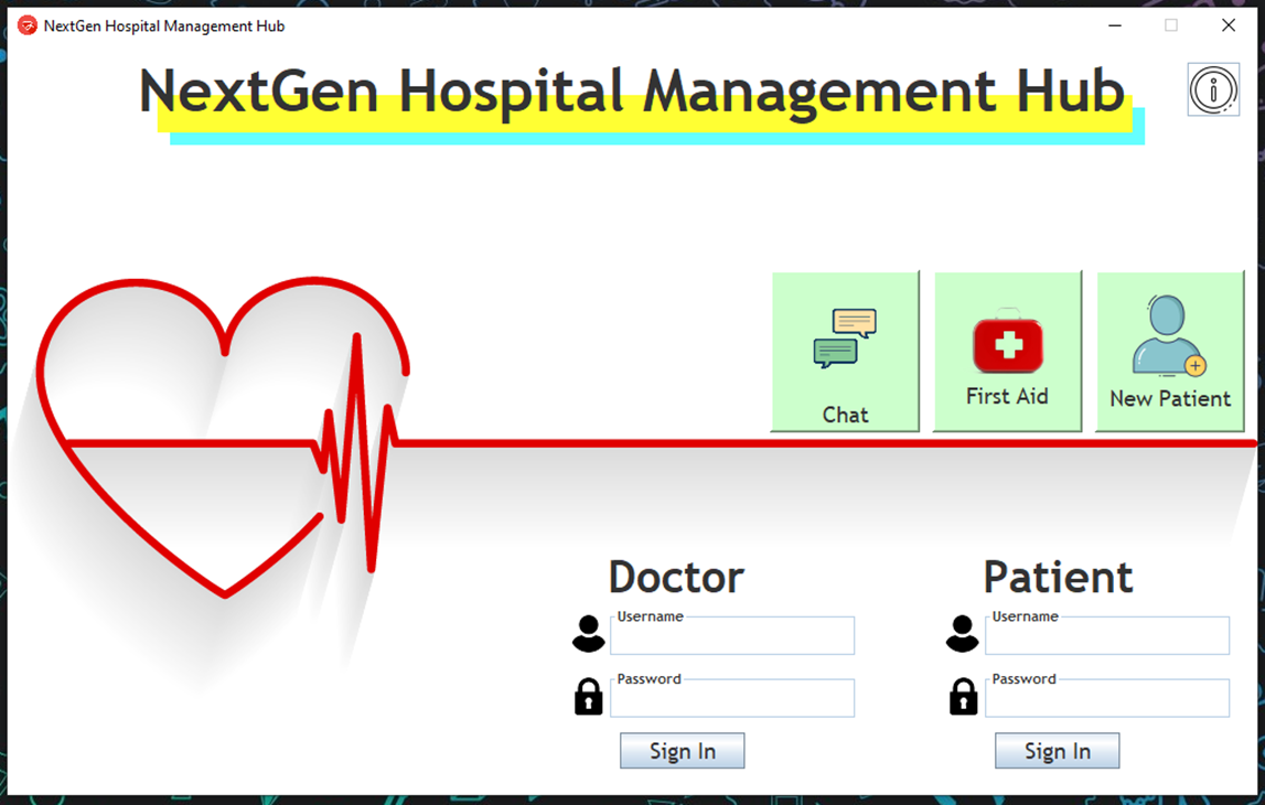 GitHub - Rahim-aust/NextGen-Hospital-Management-Hub: Java, Java Swing ...