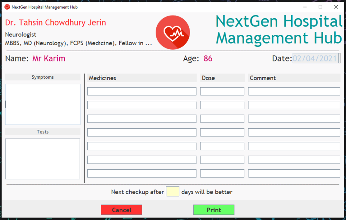 GitHub - Rahim-aust/NextGen-Hospital-Management-Hub: Java, Java Swing ...