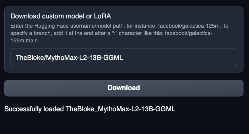 'Download Metadata' button next to Download model · Issue #3700 · oobabooga/text-generation ...