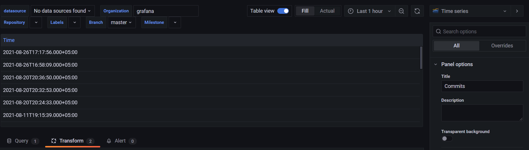 Table Panel - Date/Time format Overrides still not working consistently ...