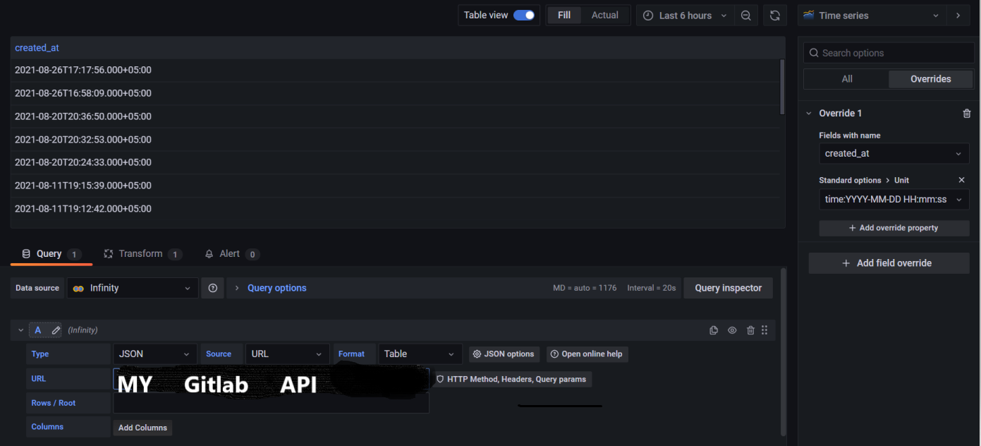 Grafana 7 new Table wont format timestamp as time · Issue #24917 · grafana/grafana · GitHub