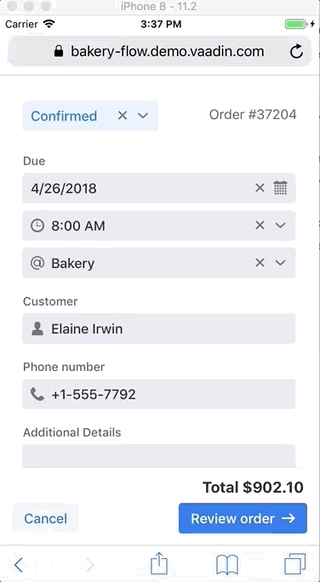 Overlay Becomes Detached From The Input Field When Used Inside A Scrolling Container · Issue