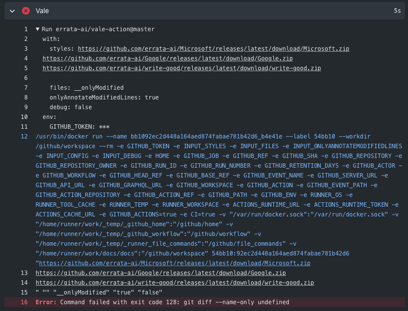 Mention the option to lint added files in addition to modified files · Issue #22 · errata-ai ...
