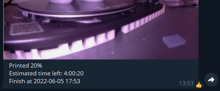 [Bug]: Additional status message info not showing · Issue #166 · nlef/moonraker-telegram-bot ...