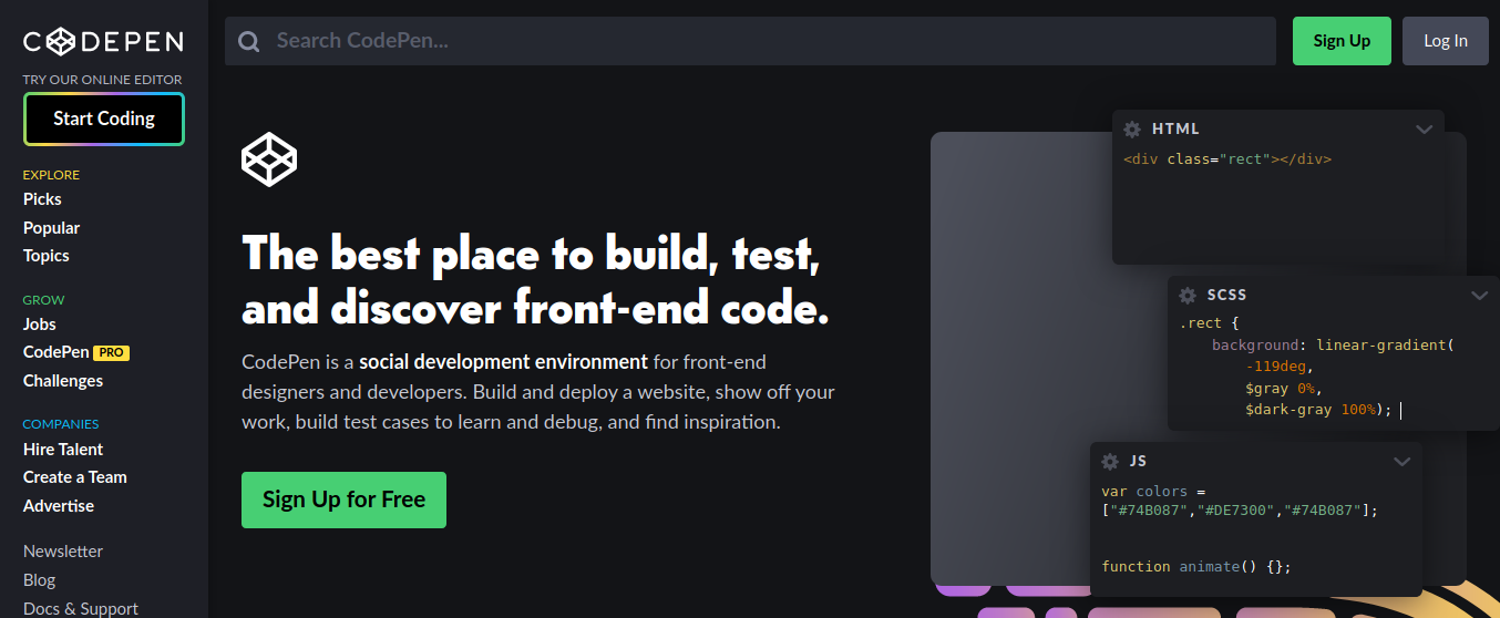 CodePen Que s Y C mo Funciona Alura Cursos Online
