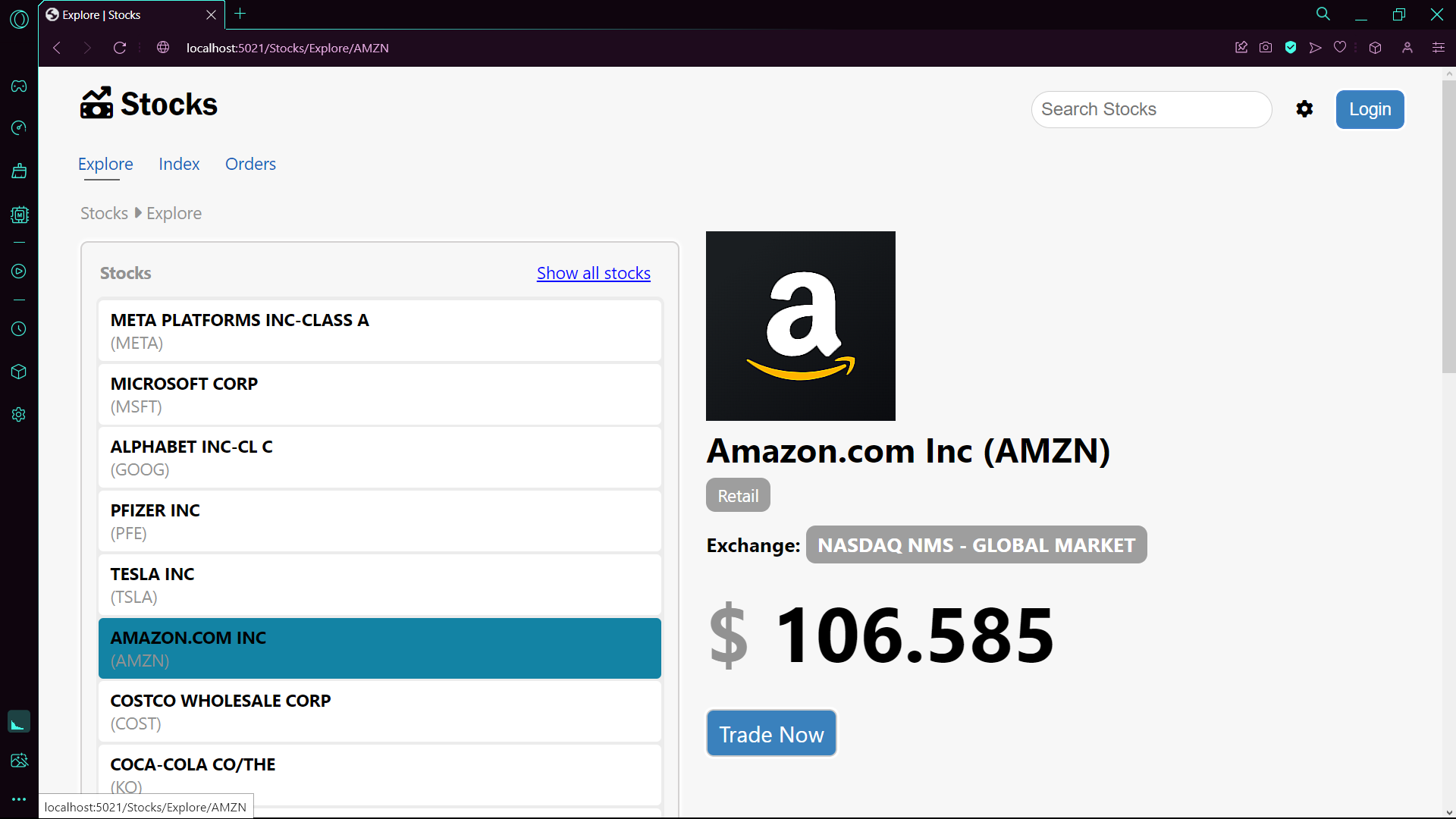 GitHub - abdllah197/Stocks-Market-WebApp: A stock market app based on ...