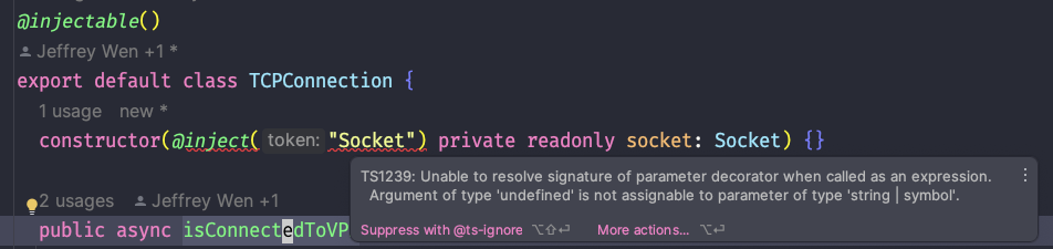 Token dependency injections arent't working after update vs code to 1.77.0 · Issue #53639 ...