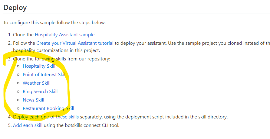 [docs] Skill Links Are Broken · Issue 3448 · Microsoft Botframework Solutions · Github