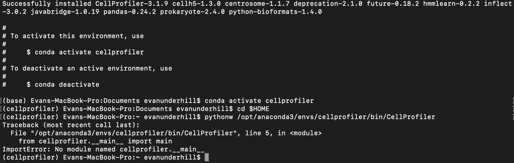 Error when running from source. ImportError: No module named cellprofiler.__main__ · Issue #4056 ...