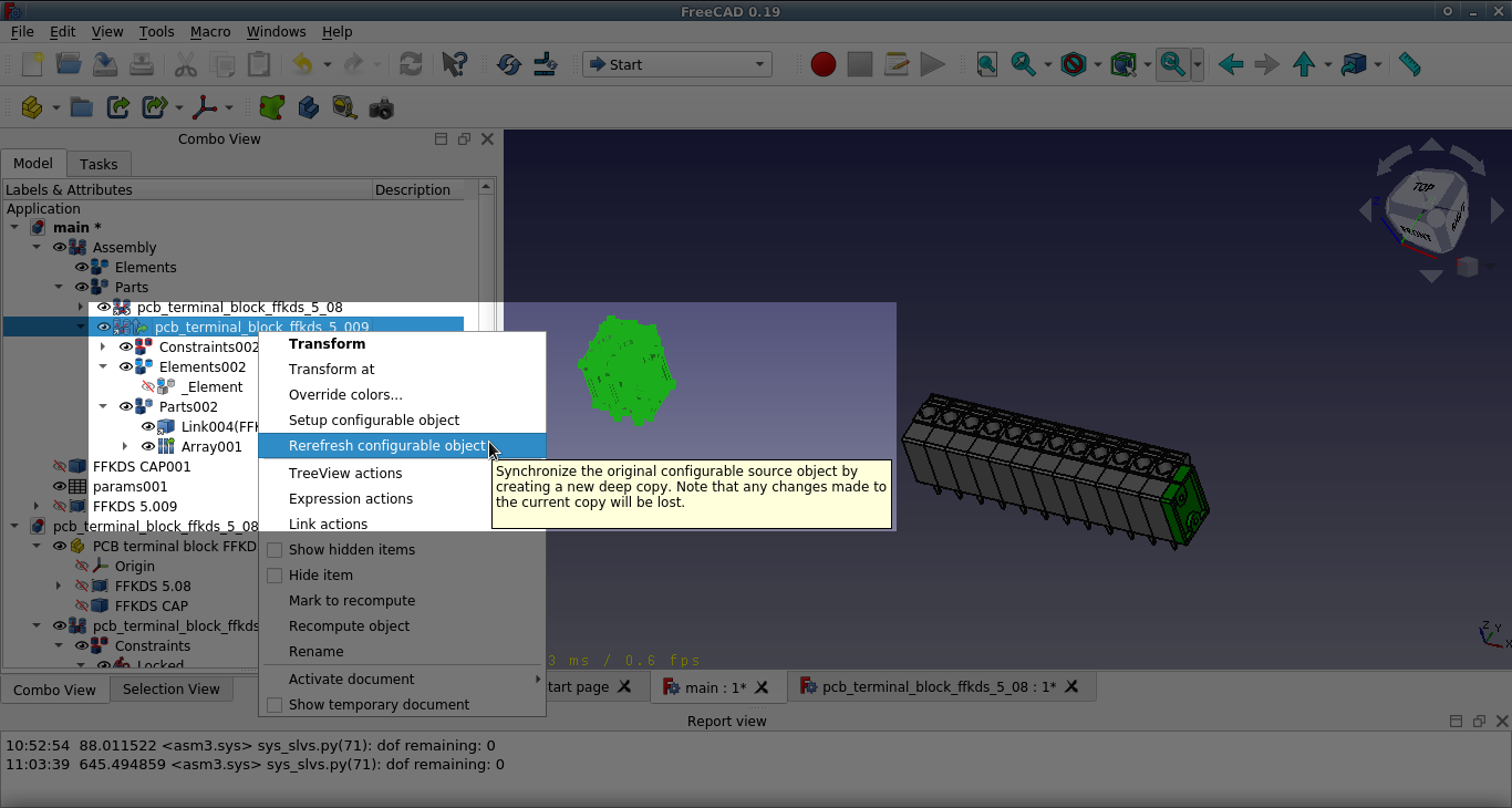 Unclear how to modify the configuration of an Assembly Link without affected Link target · Issue ...
