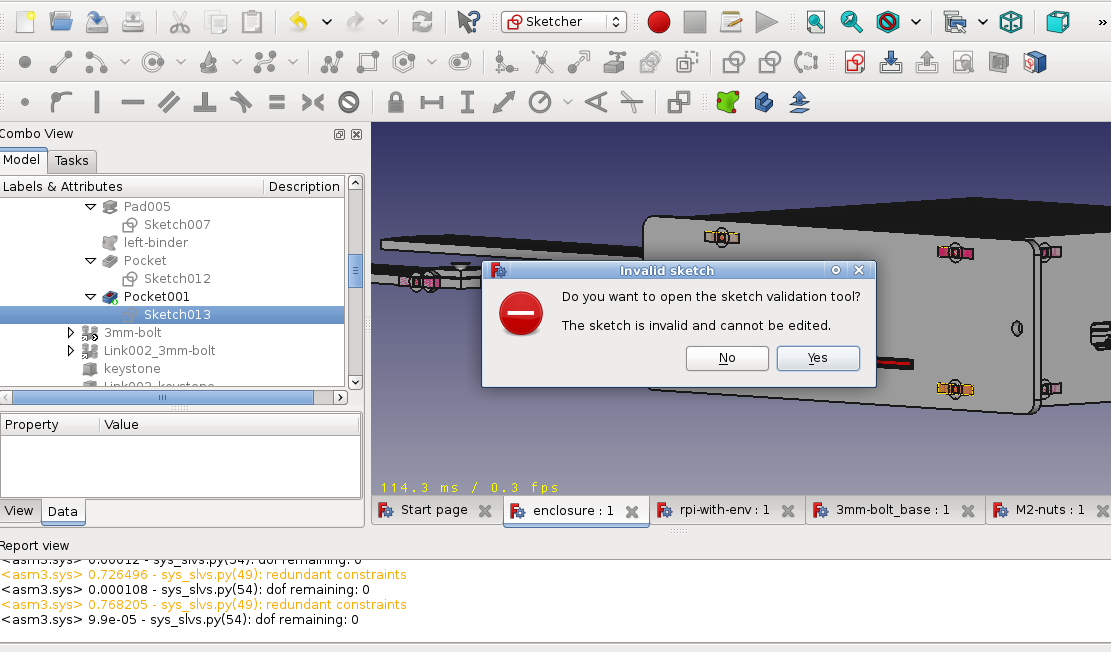 Sketcher looses constraints · Issue #76 · realthunder/FreeCAD_assembly3 · GitHub