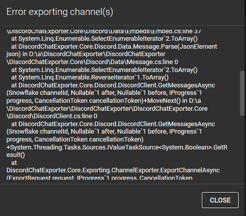Export fails with "Requested value 'tweet' was not found" · Issue #936 ...