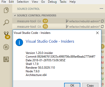 Multiple *duplicate* Git Providers listed in Source Control · Issue #41636 · microsoft/vscode ...