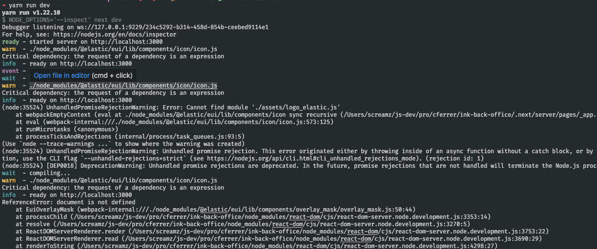 Issue with 0.64 NextJS · Issue #4176 · elastic/eui · GitHub